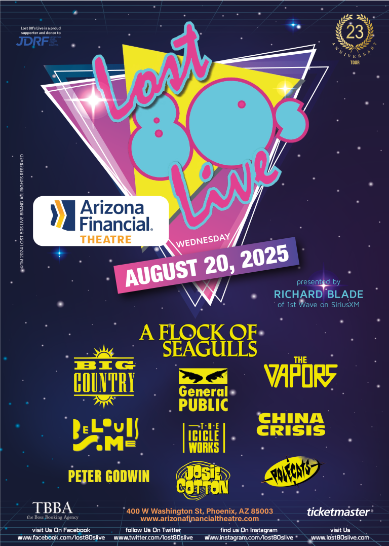 Arizona Financial Theatre - Lost 80s Live!